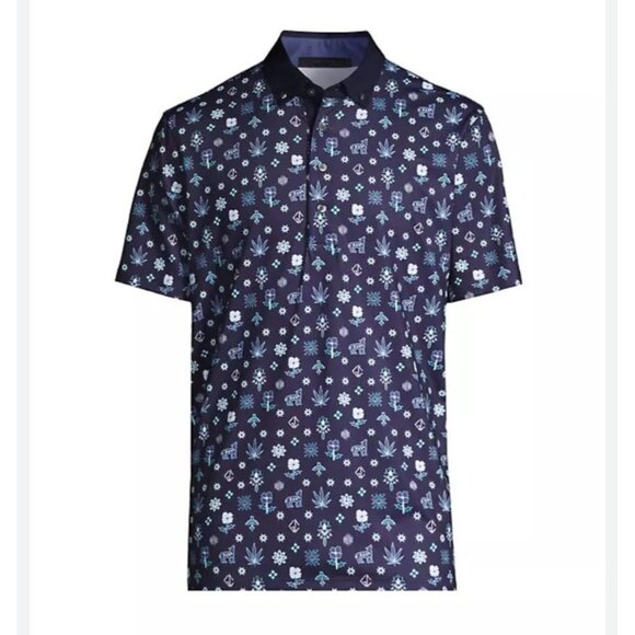 Greyson | Shirts | Nwt Greyson Wolf Story Telling Polo Shirt Sz Xl ...